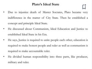 Plato: State, Theory of Justice, Philosopher King – Political Science ...
